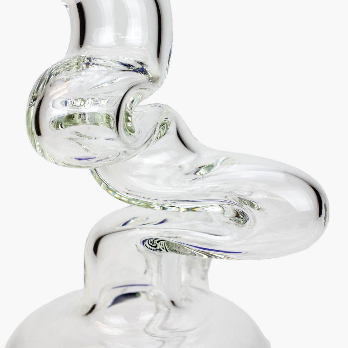17.5" Infyniti 7mm Glass Kink Zong Bong – INHALCO