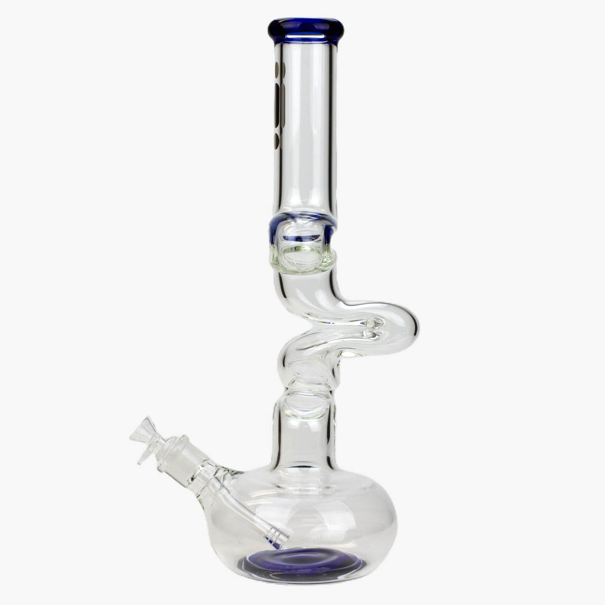 17.5" Infyniti 7mm Glass Kink Zong Bong – INHALCO