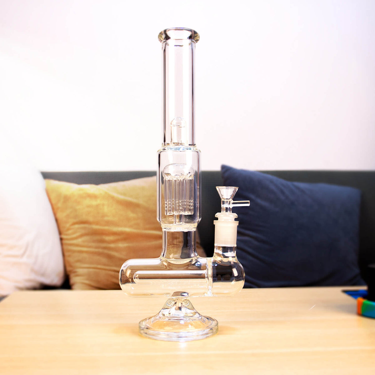 13″ Inline Perc to Tree Perc Water Pipe | INHALCO