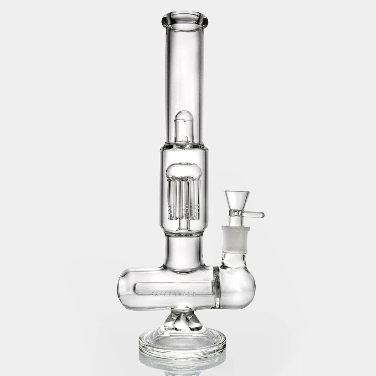 13″ Inline Perc to Tree Perc Water Pipe | INHALCO