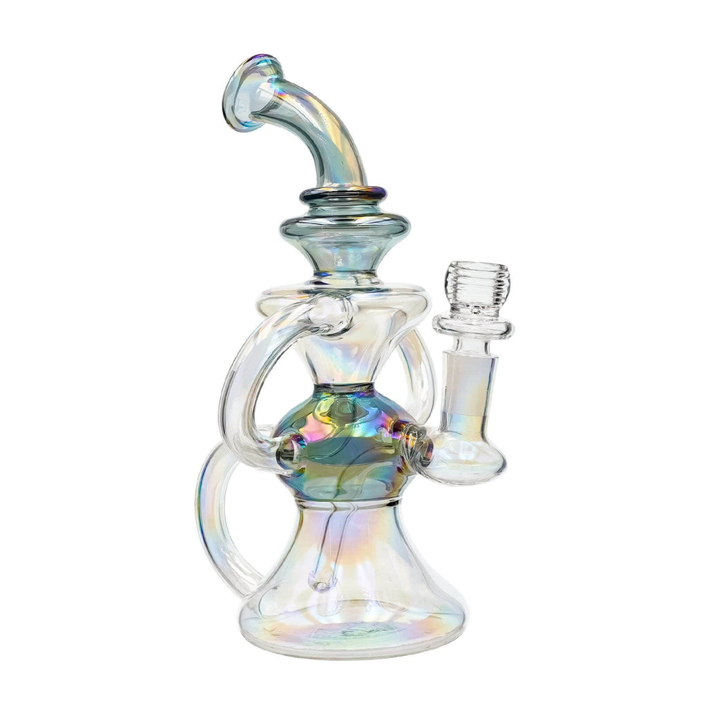 Iridescent Recycler Dab Rig – INHALCO