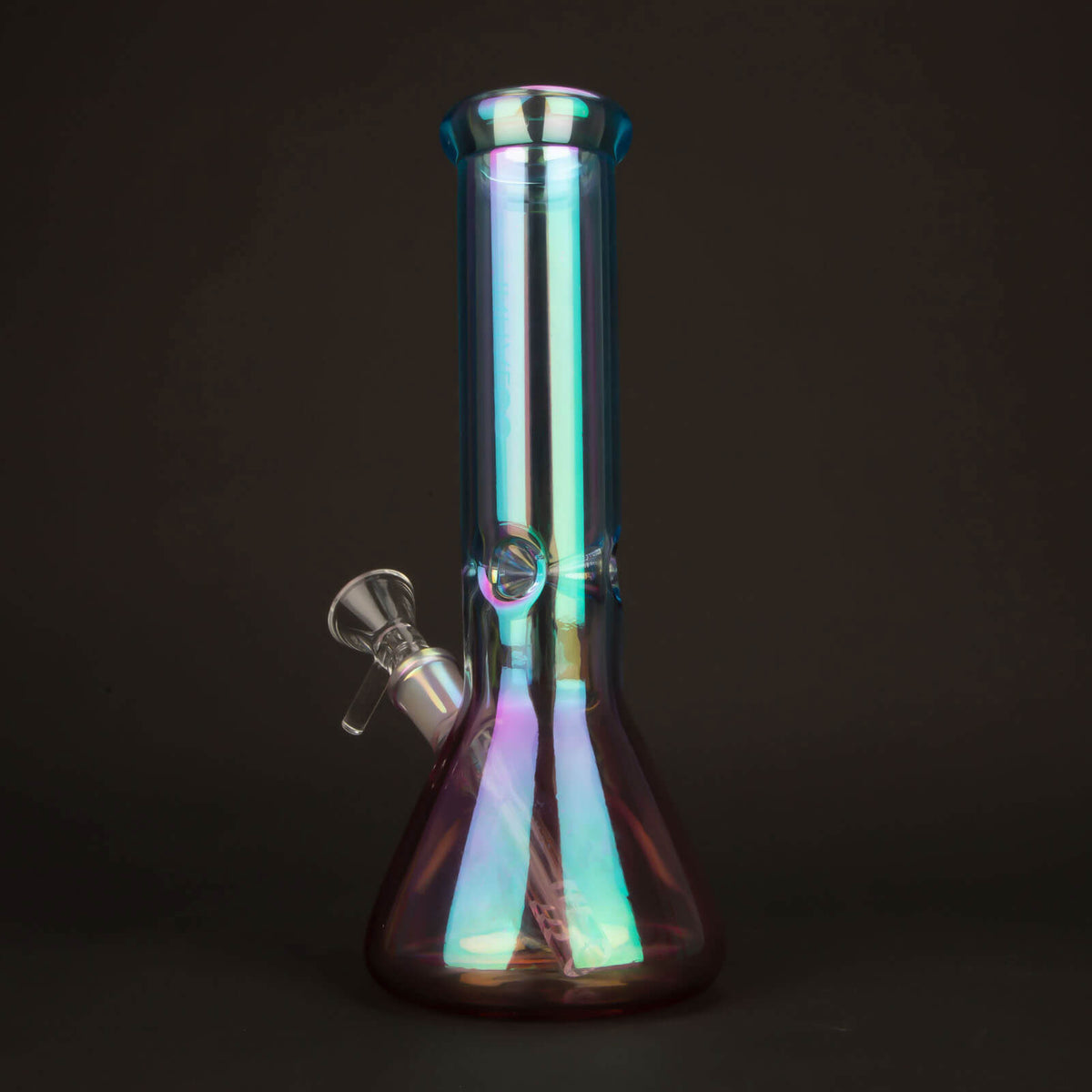8" Iridescent Bong, Rainbow Bong | INHALCO
