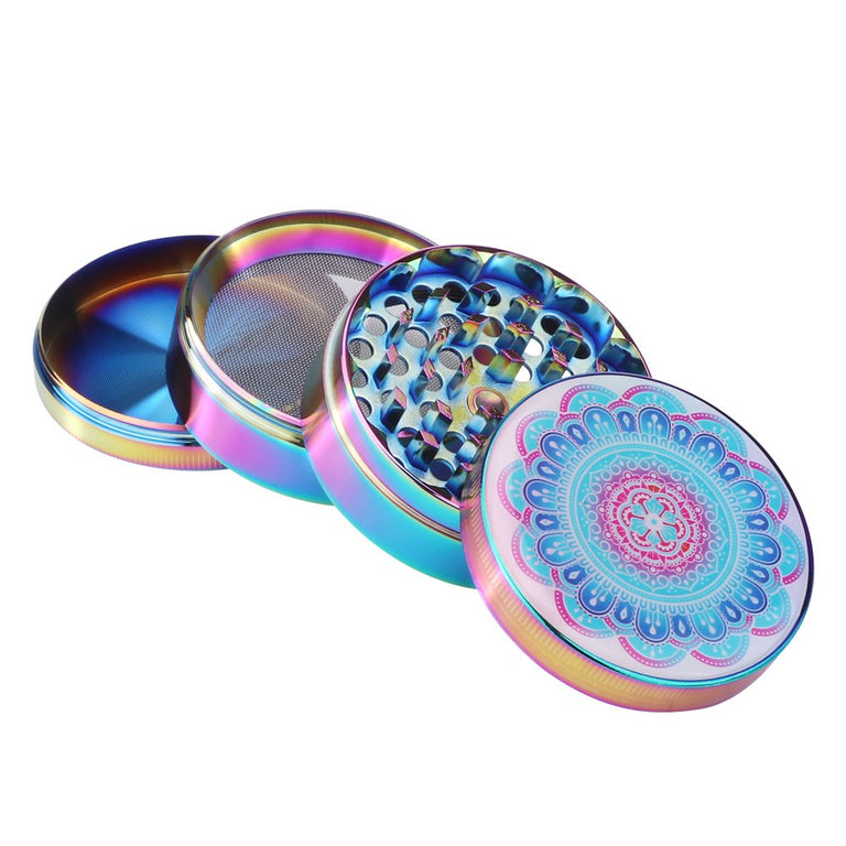 Herb Grinder Titanium Blue | Cheap Weed Grinder in 2021 – INHALCO