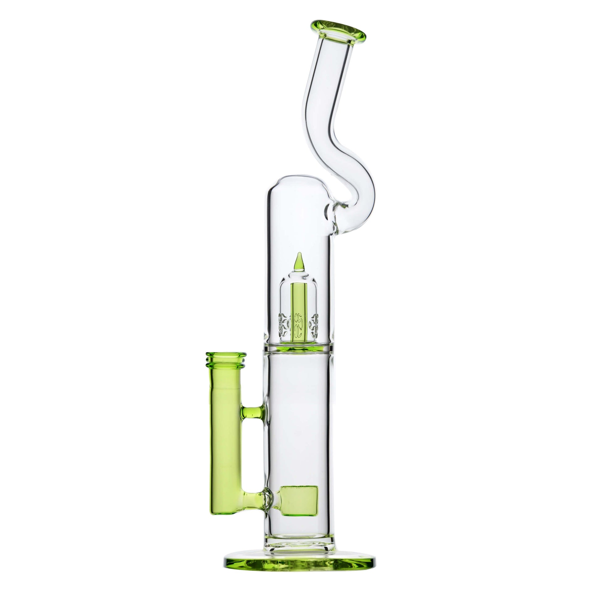 Natty Flower Bong with Seed of Life Perc 16" – INHALCO