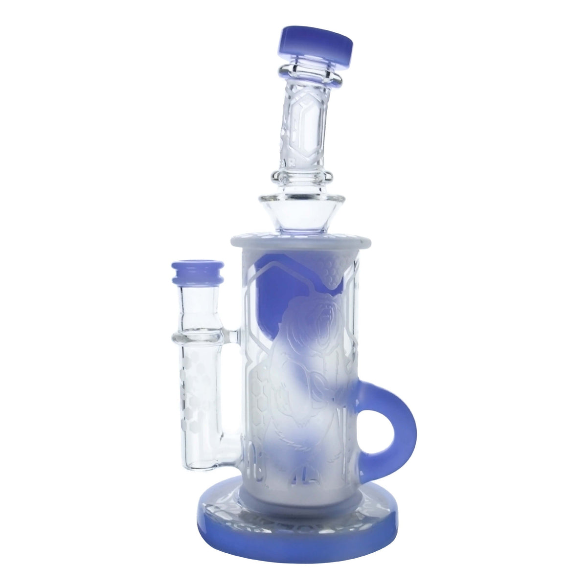 Sandblasted Klein Recycler Dab Rig – INHALCO