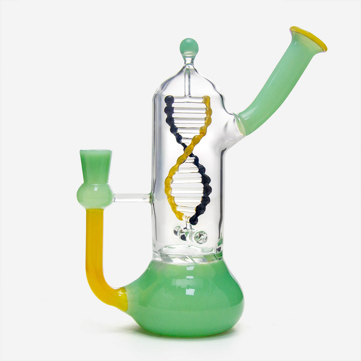 Rotating DNA Glass Bong | Cool Bong in 2021 – INHALCO
