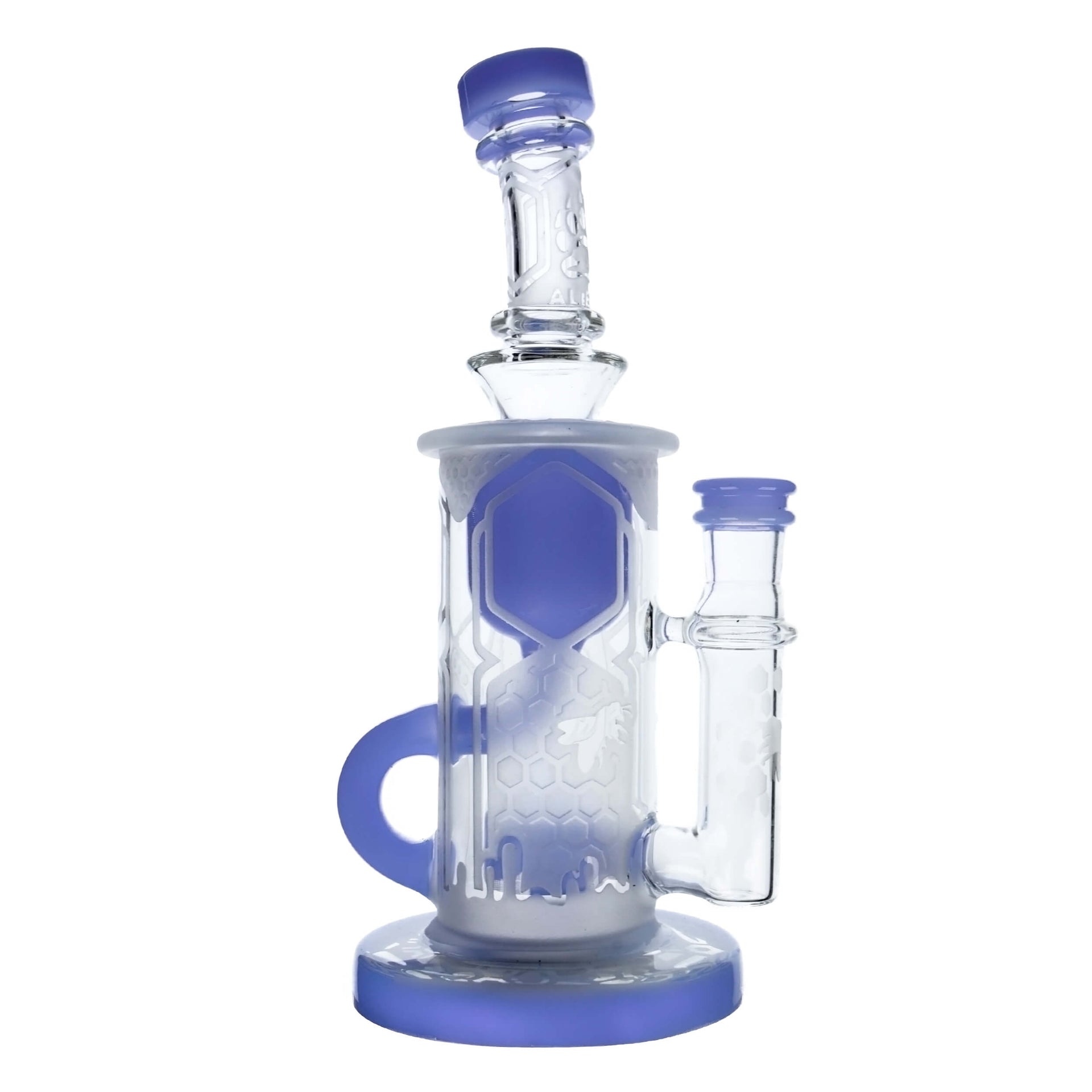 Sandblasted Klein Recycler Dab Rig – INHALCO