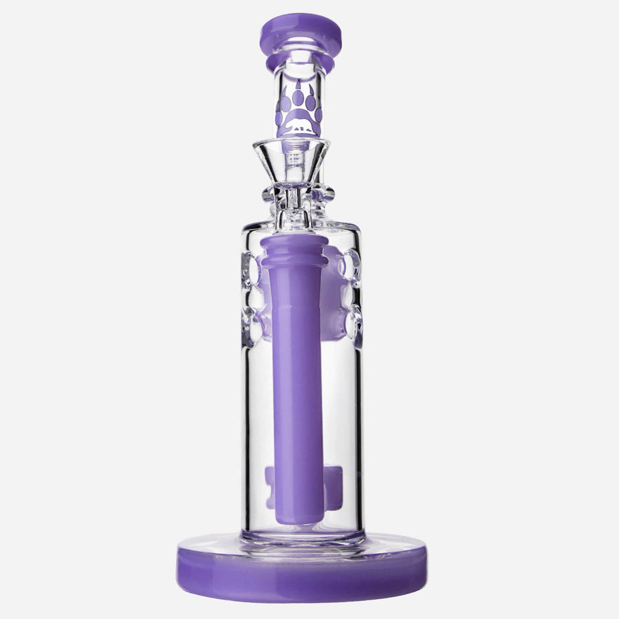 8" Straight Fab Dab Rig – INHALCO