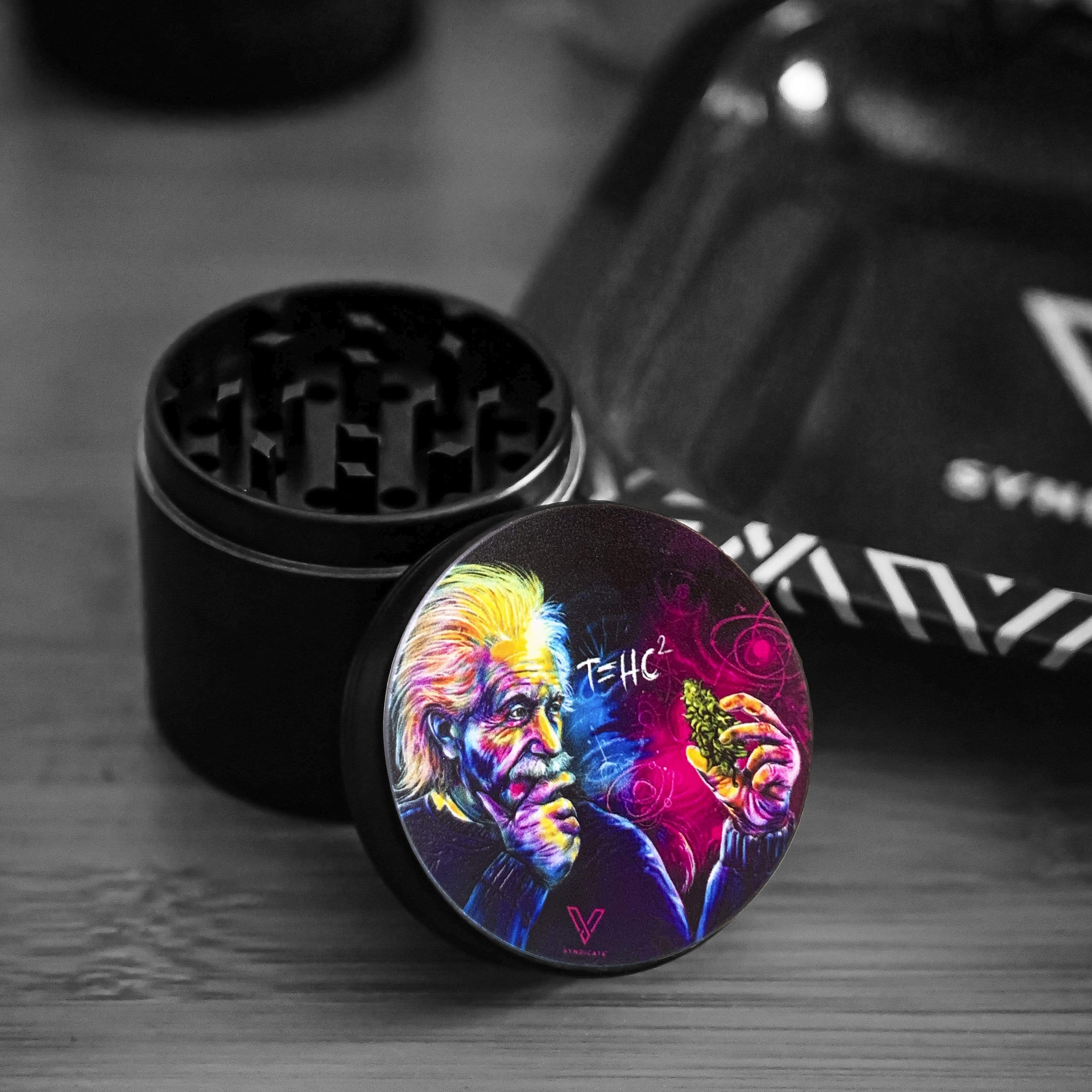 T=HC2 Einstein Classic 4-Piece Grinder – INHALCO