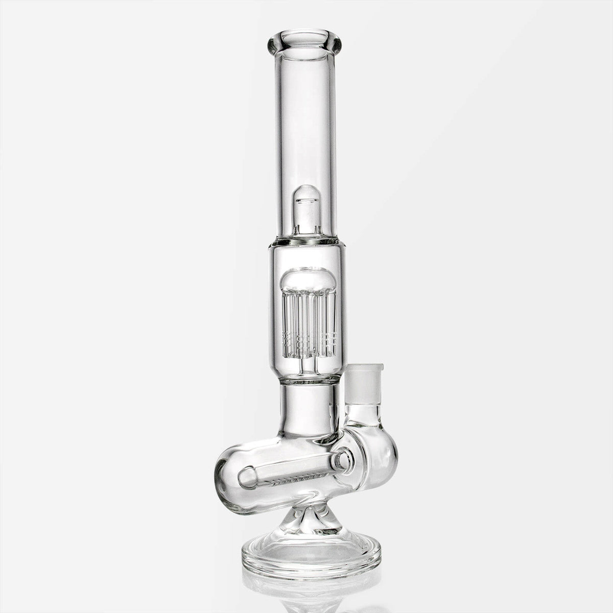 13″ Inline Perc to Tree Perc Water Pipe | INHALCO