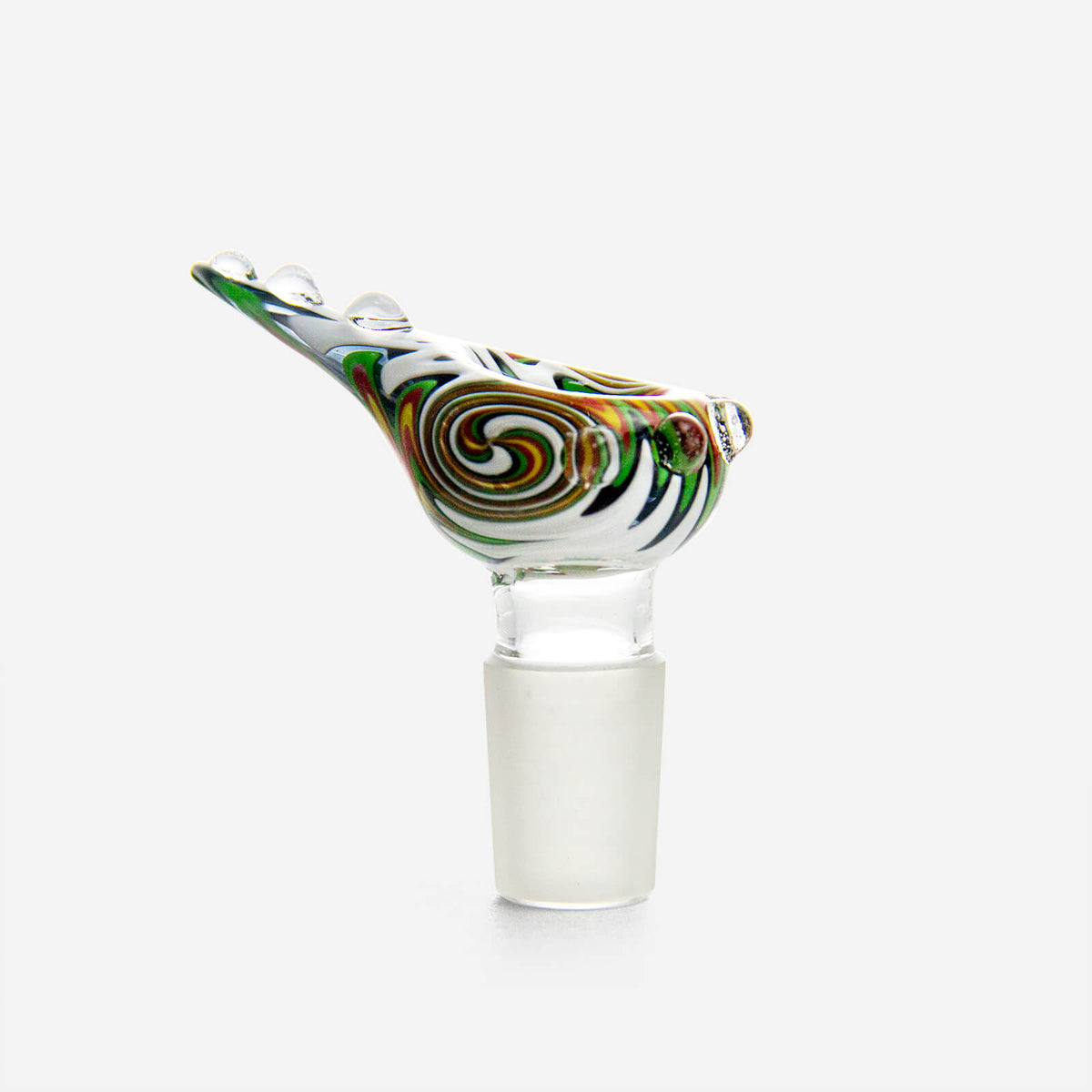 Multi-Colored Bong Bowl 18mm | INHALCO