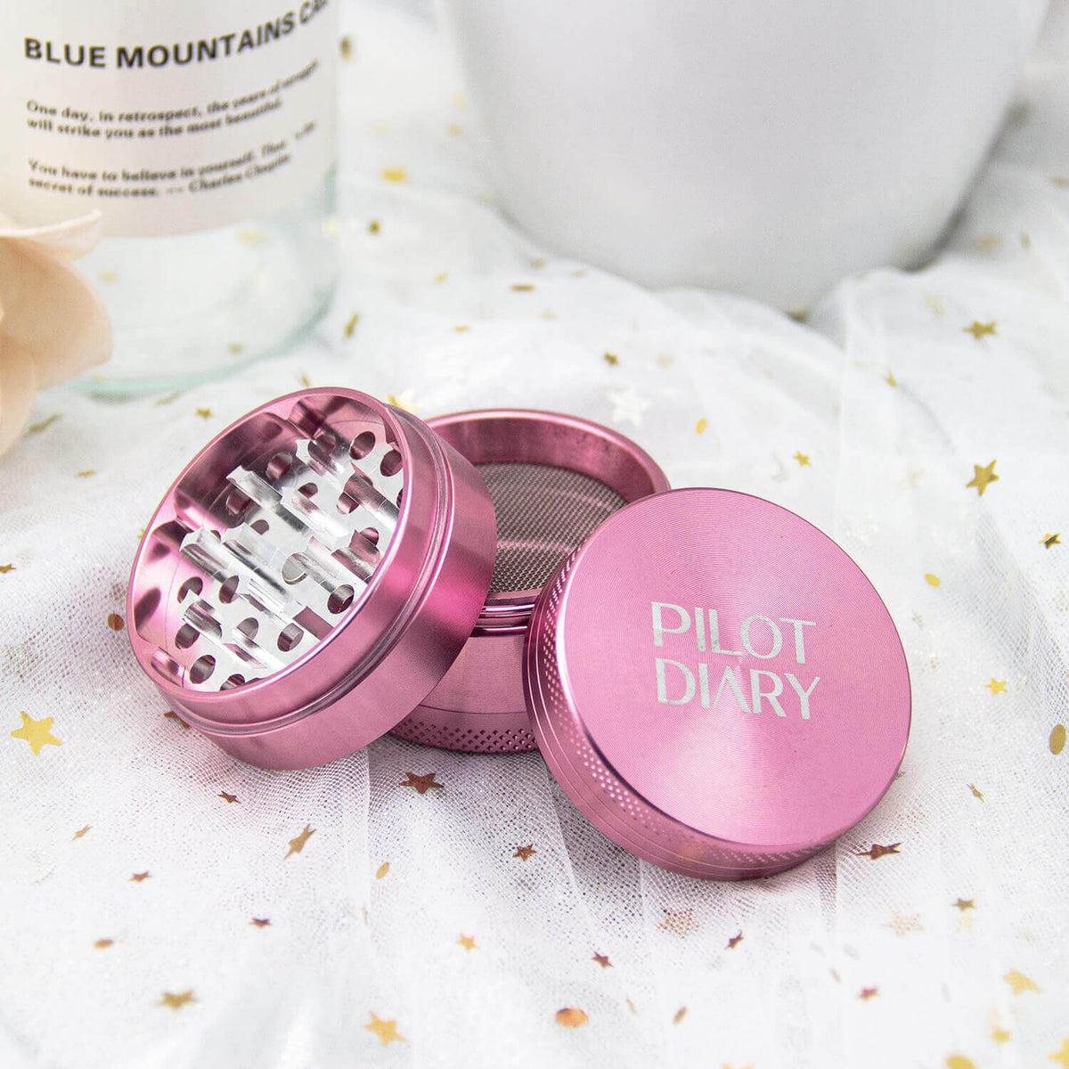 Pink Grinder 4 Pcs | INHALCO