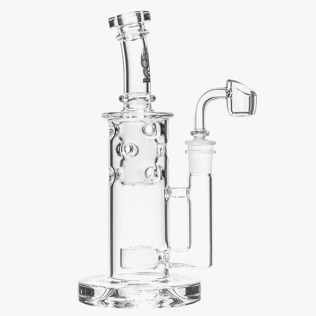 8" Straight Fab Dab Rig – INHALCO