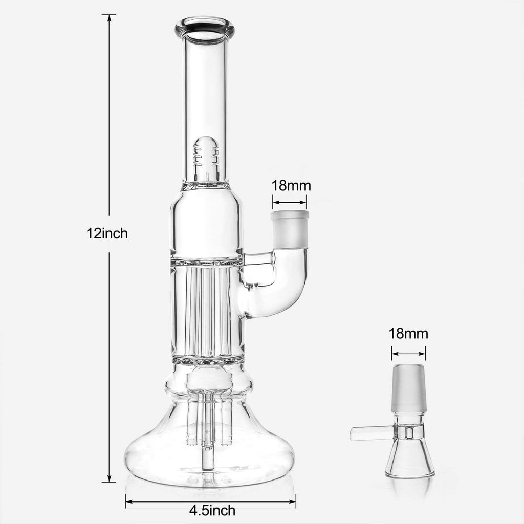 Tree Percolator Bongs, Double Tree Perc Bong | INHALCO