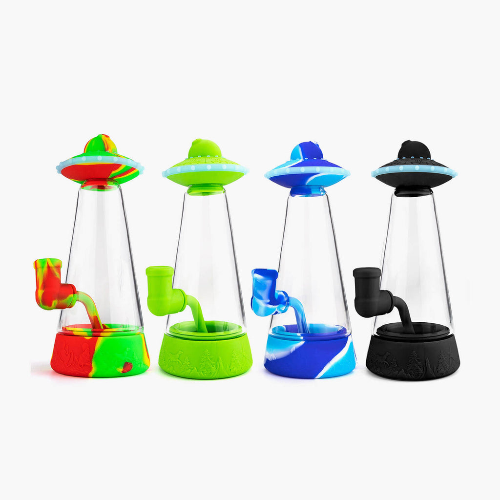 UFO Bong Glow In The Dark | INHALCO