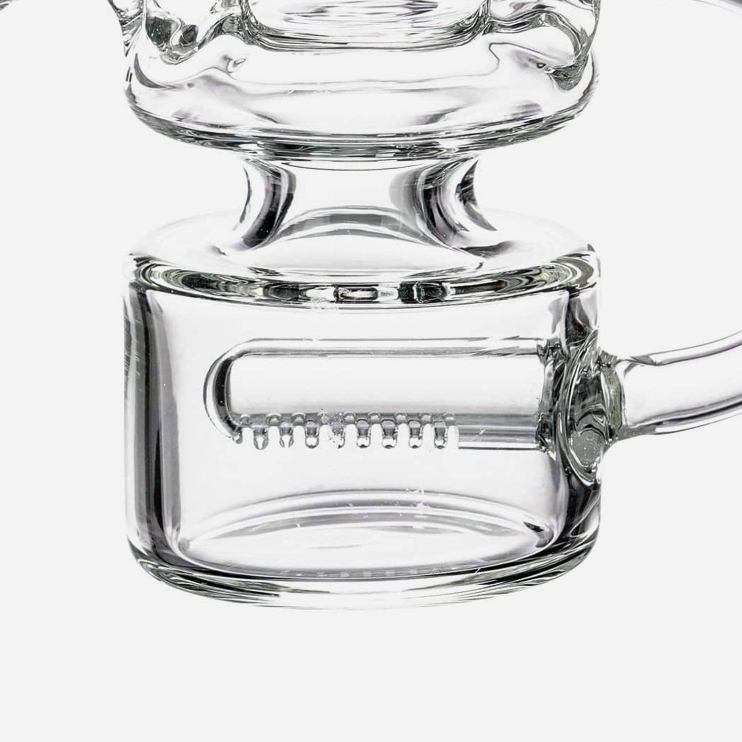 “Calypso” Inline Perc Recycler Water Pipe 6" | INHALCO