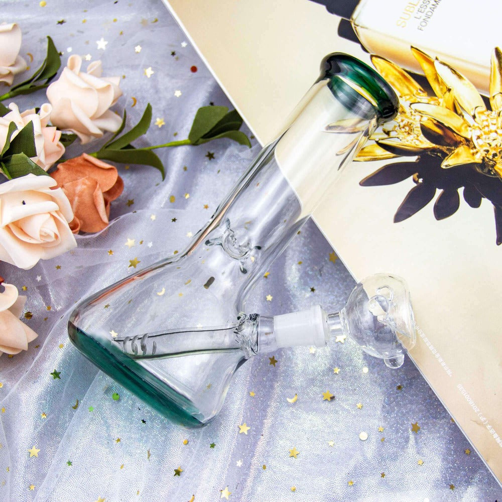 Small Bong | Fixed Downstem Mini Beaker Bong | Free Shipping – INHALCO