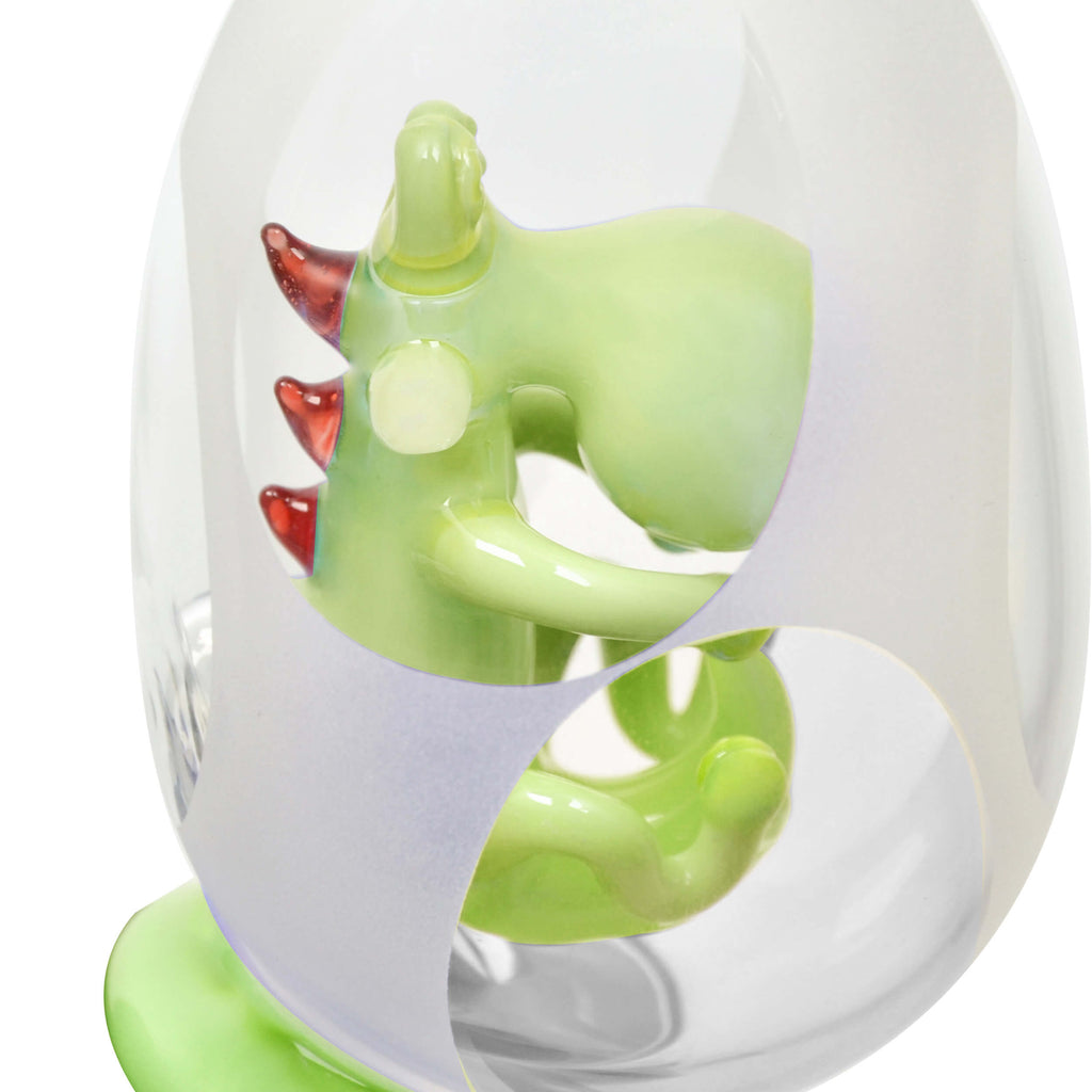 Puffco Peak Glass Top Frosted Yoshi Egg – INHALCO