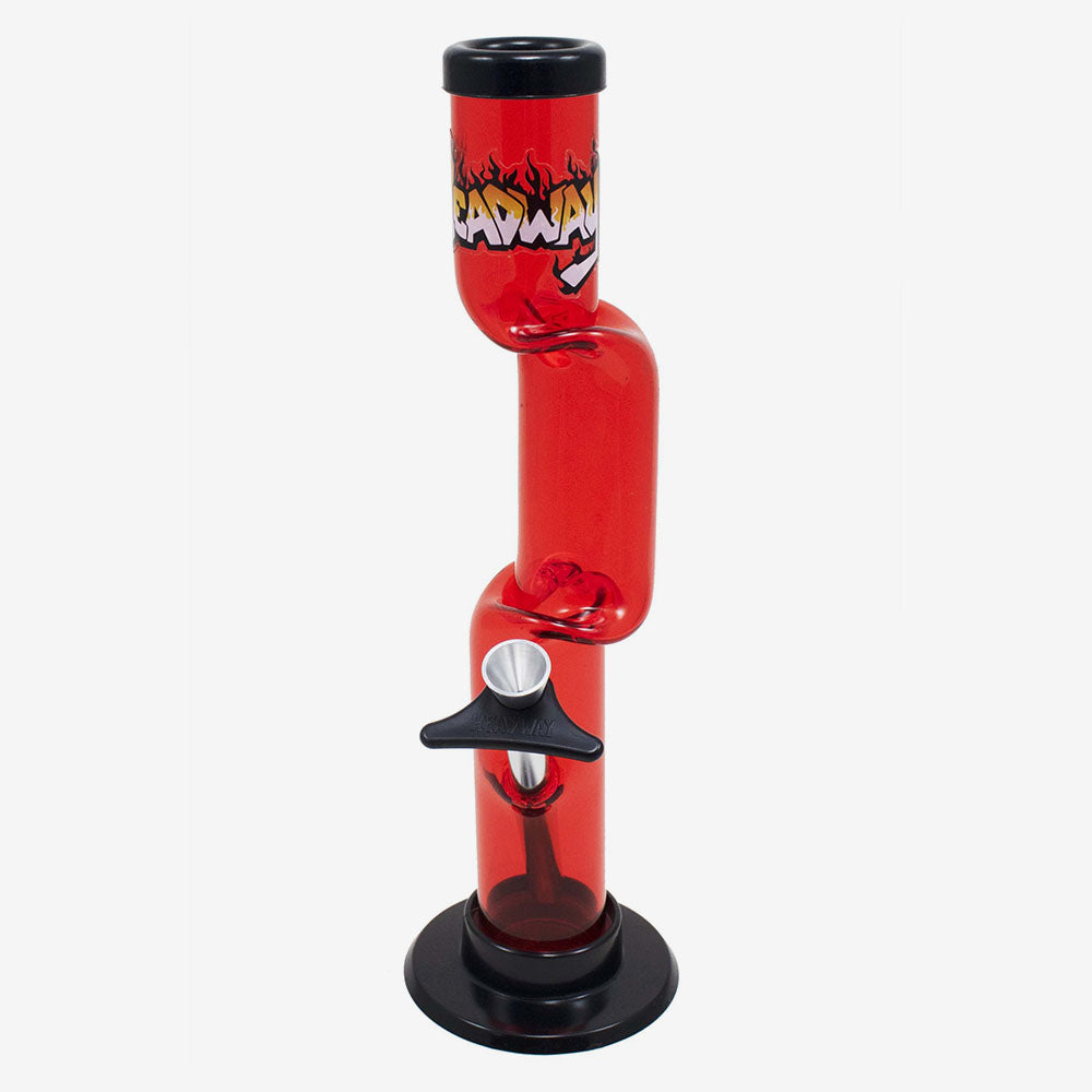 12" Wacky Bent Water Pipe | INHALCO