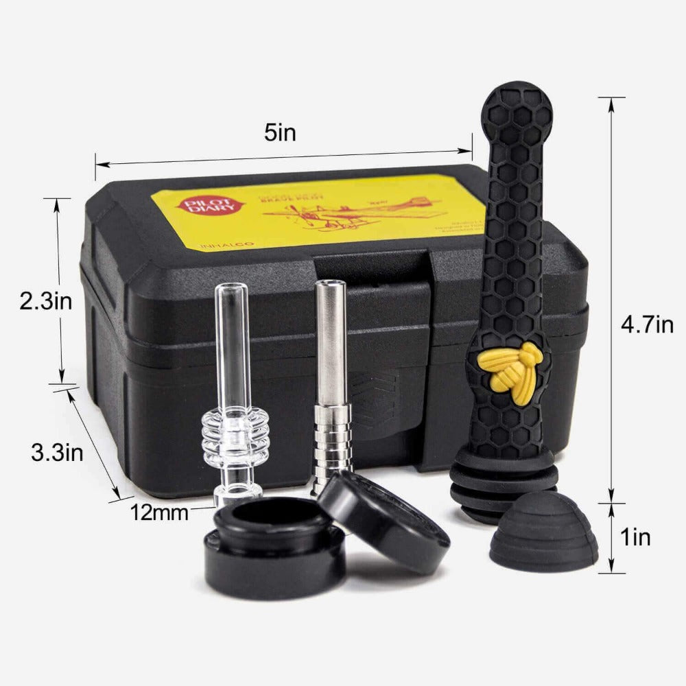 Silicone Dab Kit With Travel Case | INHALCO