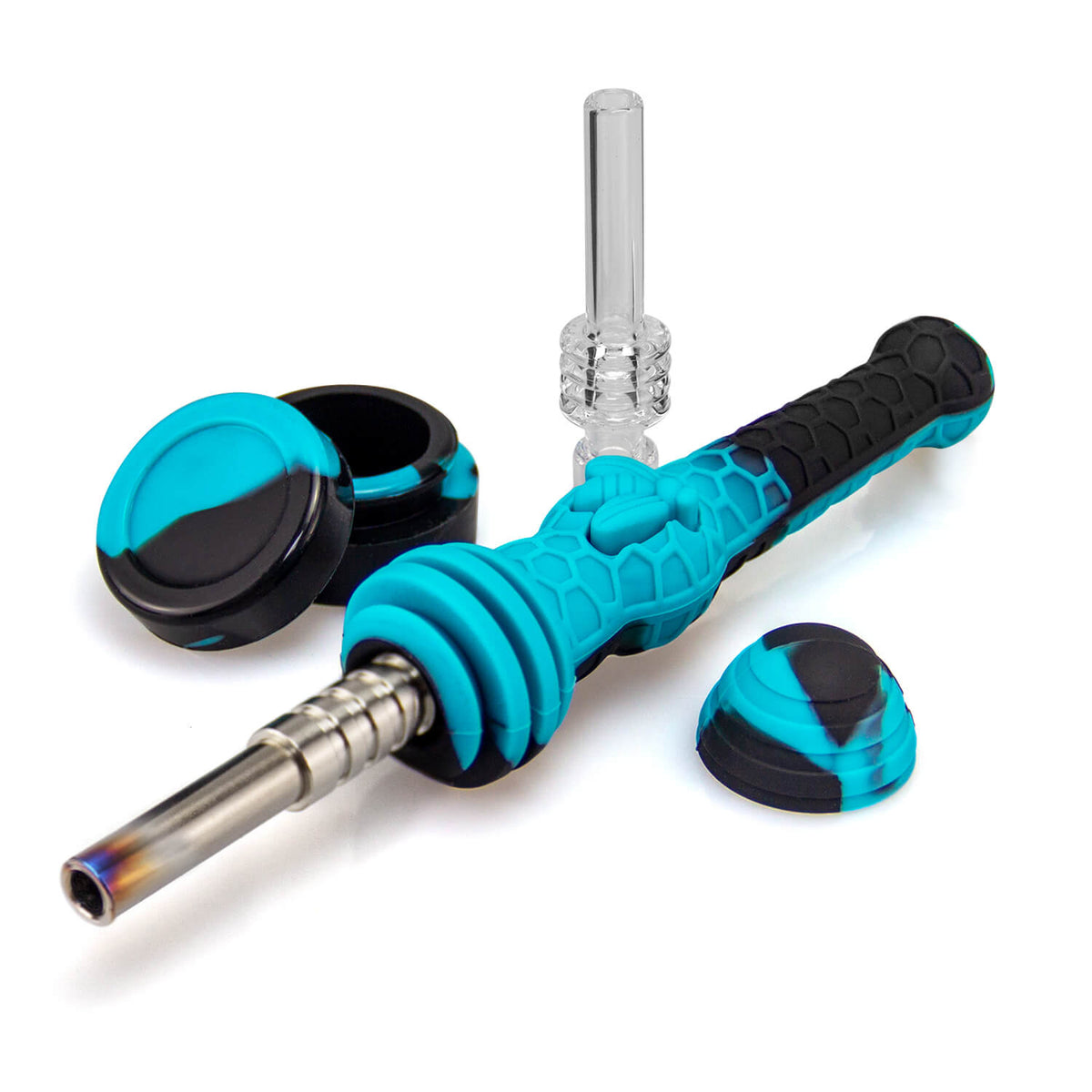 Silicone Nectar Collector Kit With Travel Case | INHALCO