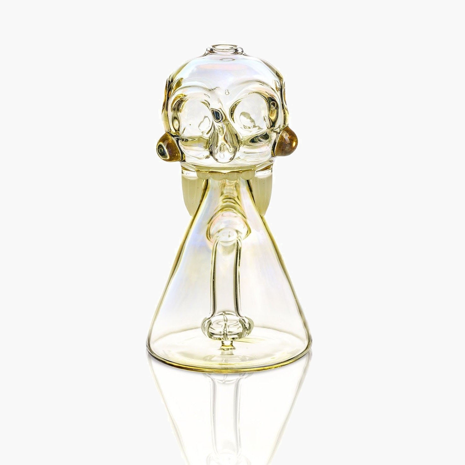 Saber Tooth Monster Skull Water Pipe | INHALCO