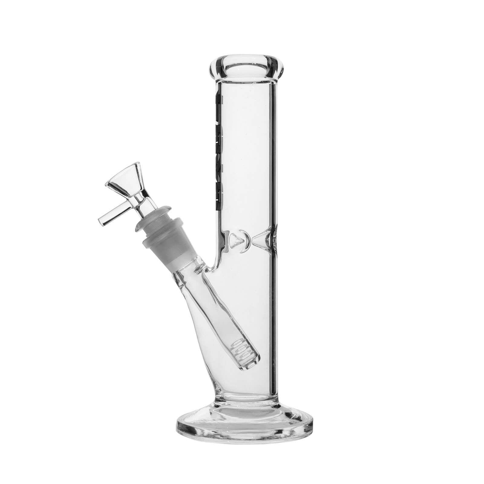 8" Straight Tube Glass Bong – INHALCO
